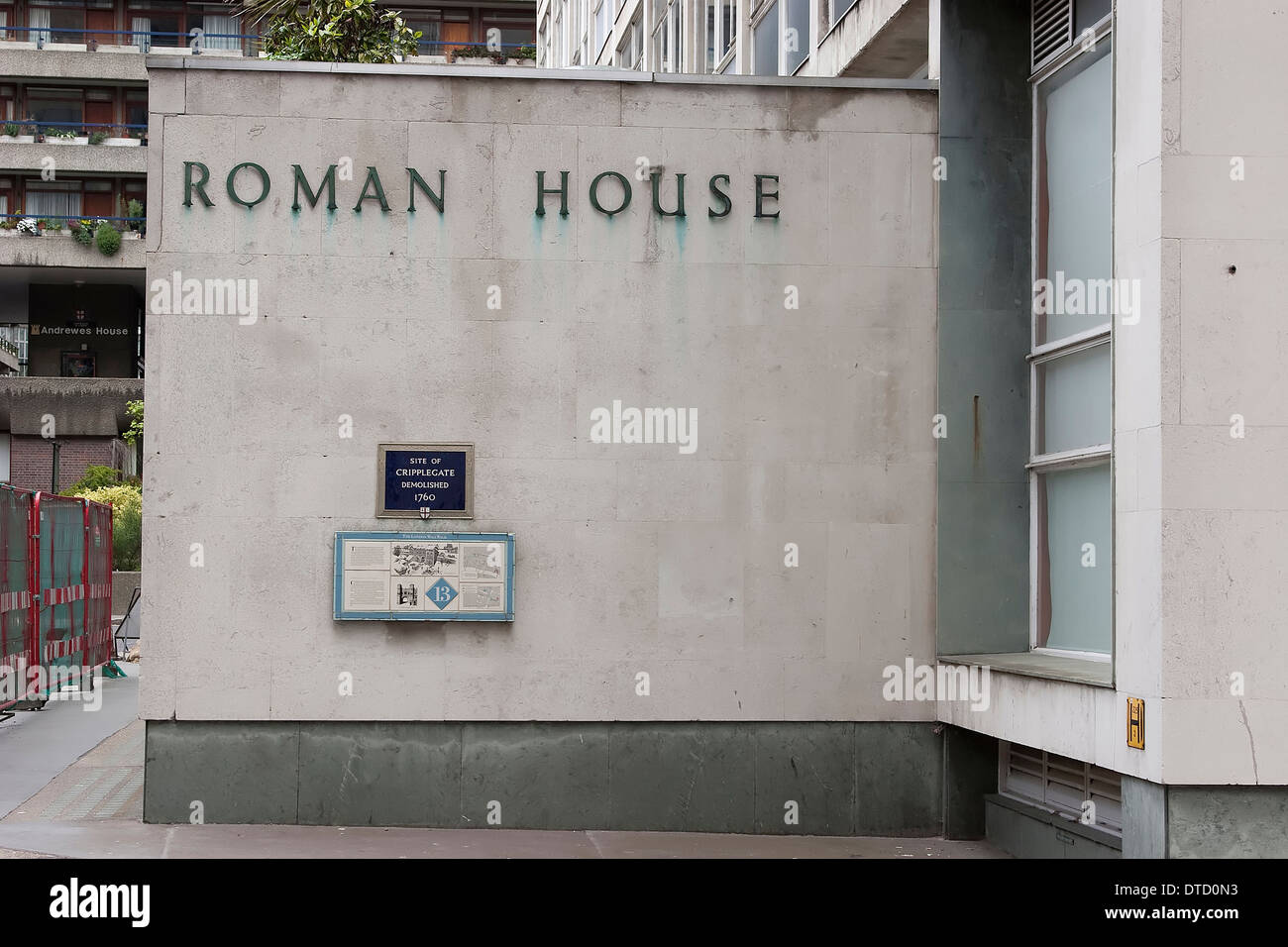 Roman House, a former office block and now luxury apartments in London ...