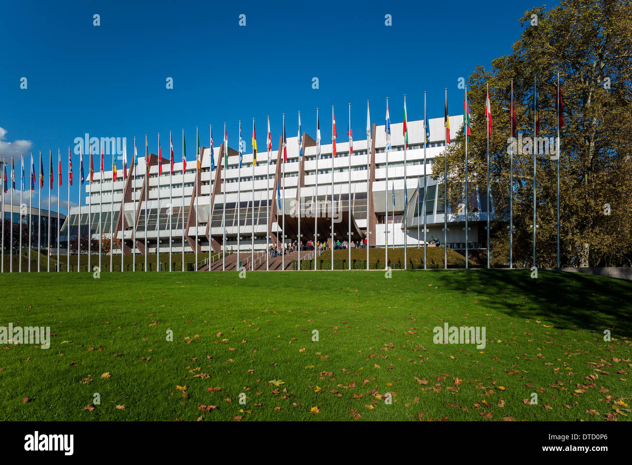 Council of Europe building, Palais de l'Europe, Strasbourg, Alsace ...