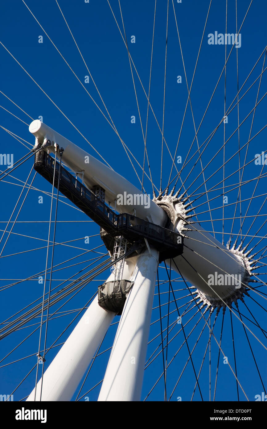 Spindle london eye hi-res stock photography and images - Alamy