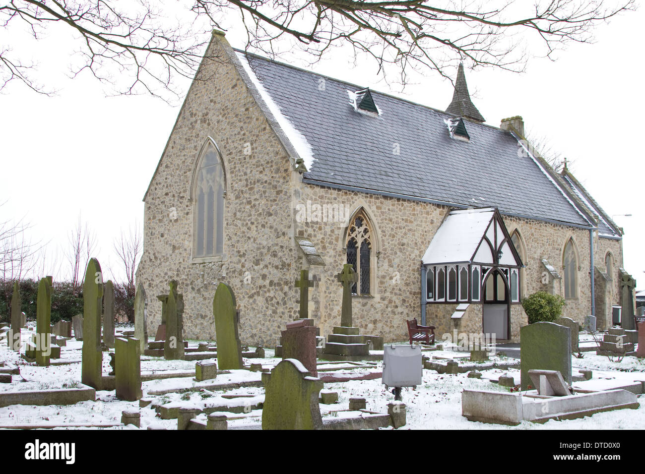 St. Peter's Church, Aldborough Hatch, Newbury Park, England, in the ...