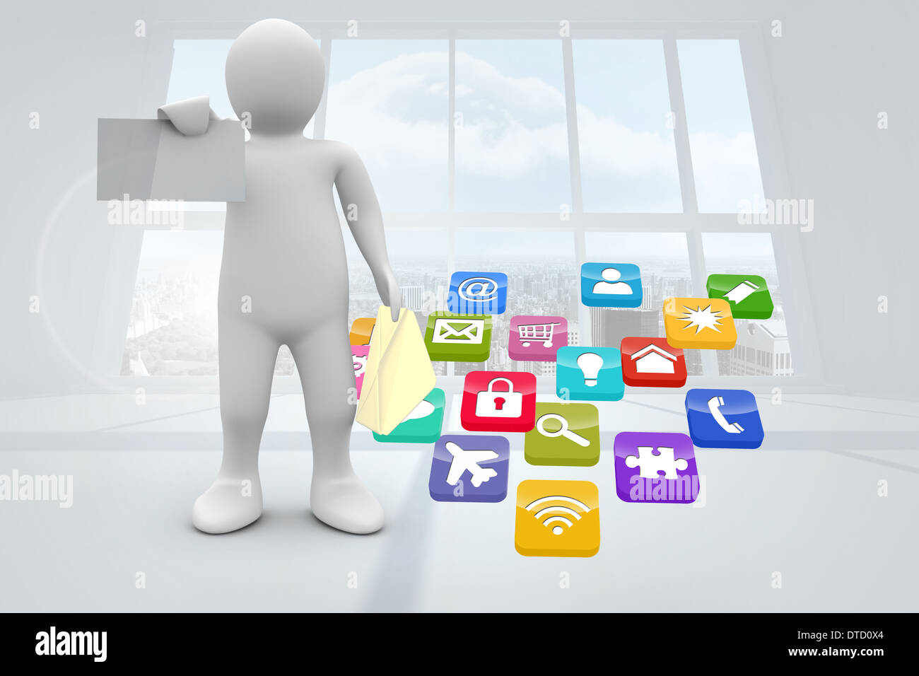 White character hi-res stock photography and images - Alamy