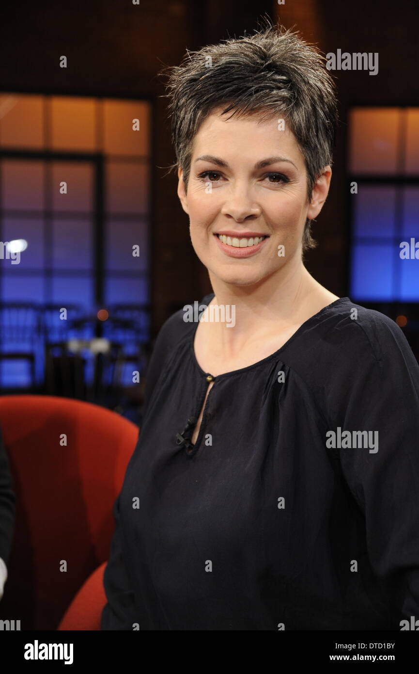 Cologne, Germany. 14th Feb, 2014. US actress Cheryl Shepard appears on ...