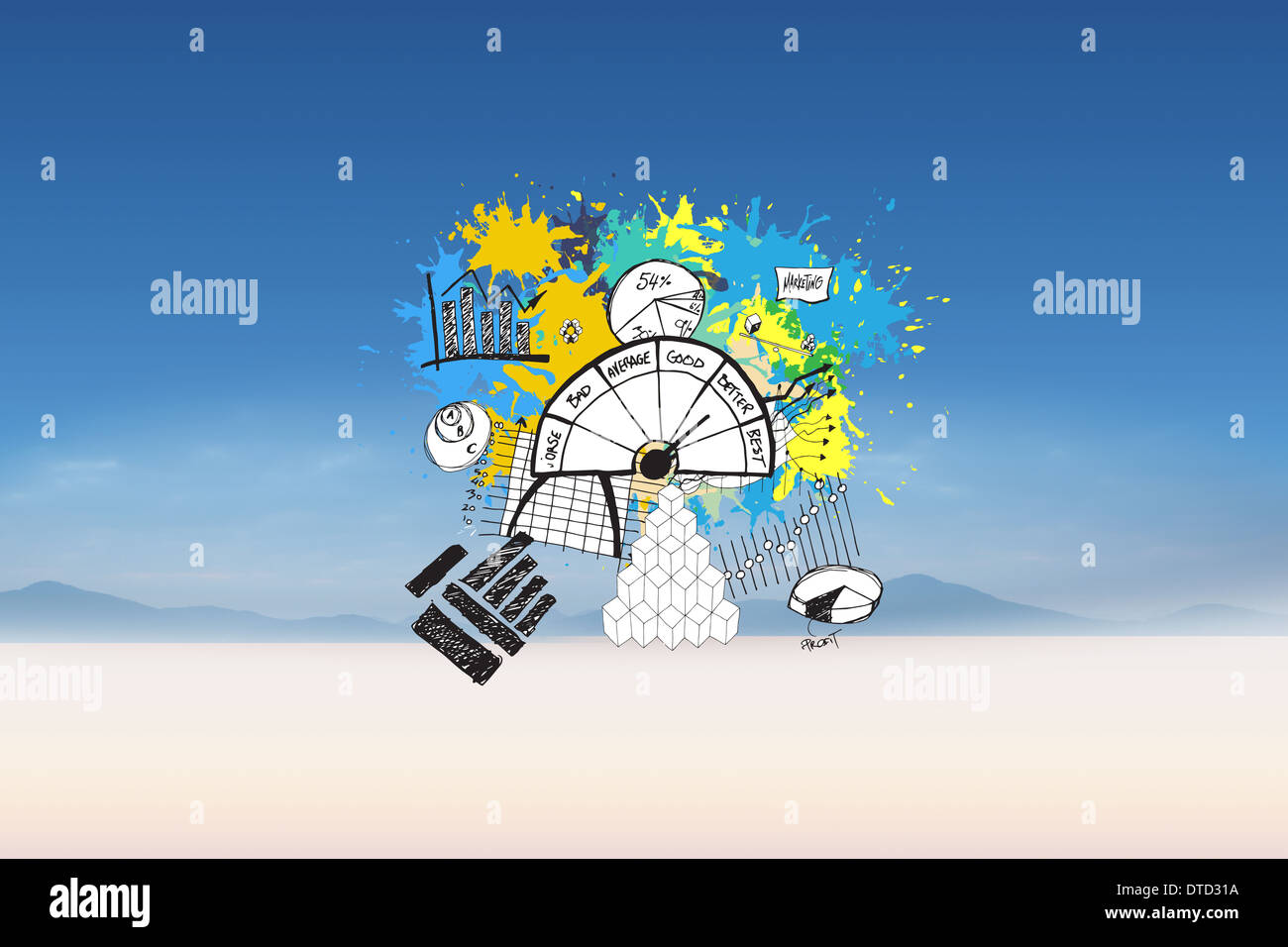 Data graphics hi-res stock photography and images - Alamy