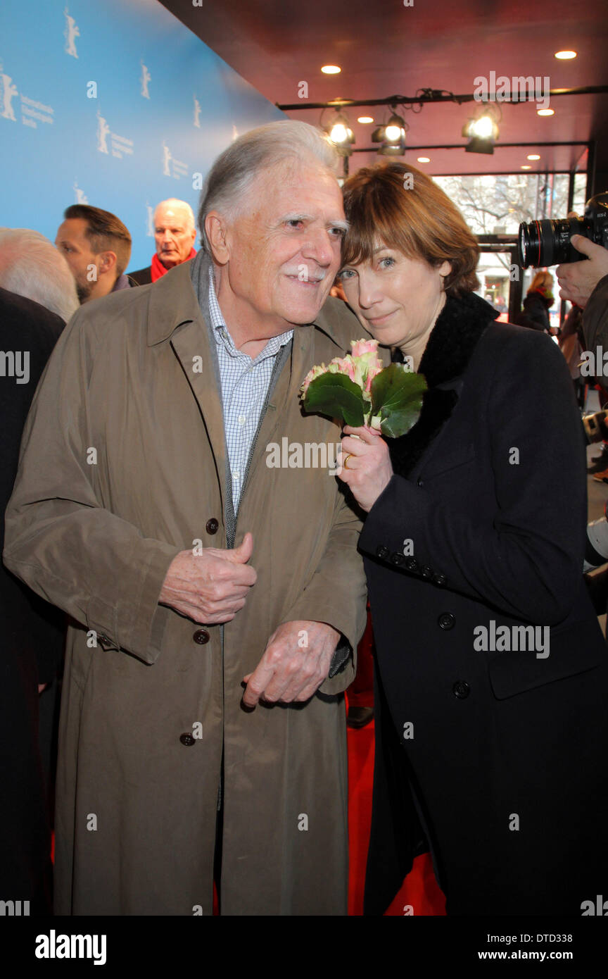 Berlin, Germany. 14th Feb, 2014. Michael Ballhaus and Sherry Hormann ...