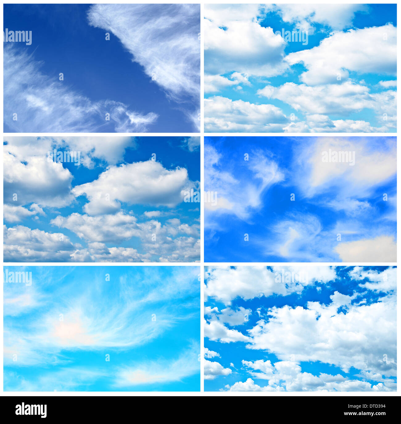 Weather types collage hi-res stock photography and images - Alamy