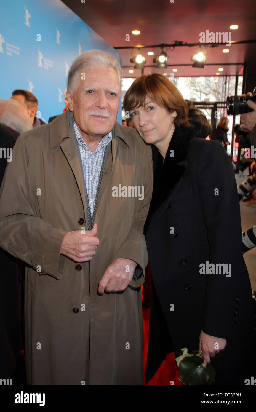 Berlin, Germany. 14th Feb, 2014. Michael Ballhaus and Sherry Hormann ...
