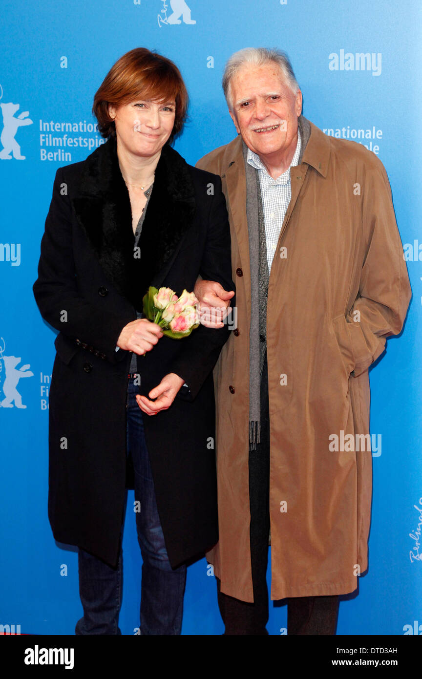 Berlin, Germany. 14th Feb, 2014. Sherry Hormann and Michael Ballhaus ...