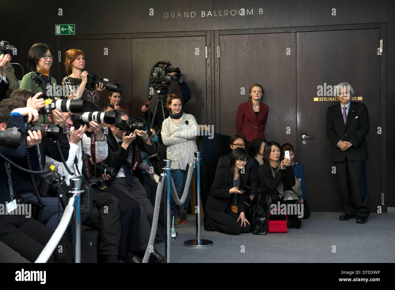 Berlin, Germany. 14th Feb, 2014. Yoji Yamada during the 'Chiisai ouchi ...