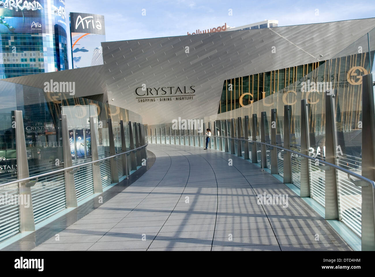 City Center Walkway Las Vegas Nevada USA Stock Photo - Alamy