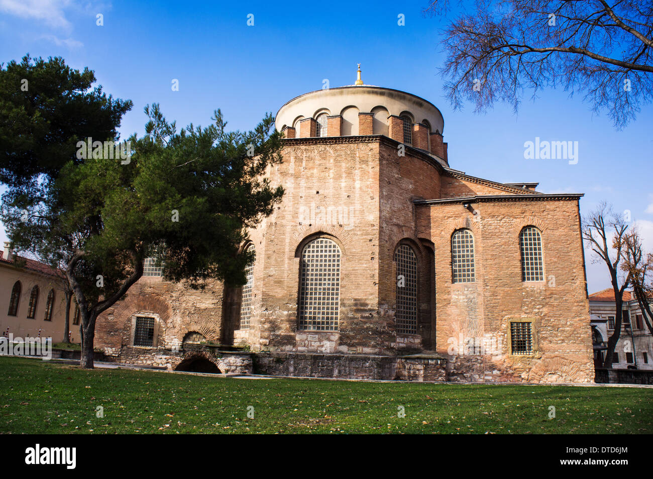 Saint Irina church placed in the territory of Topkapi palace, Istanbul ...