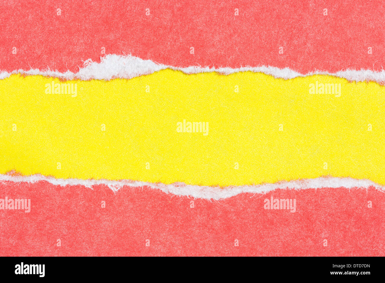Torn paper red and yellow colors for the background Stock Photo - Alamy