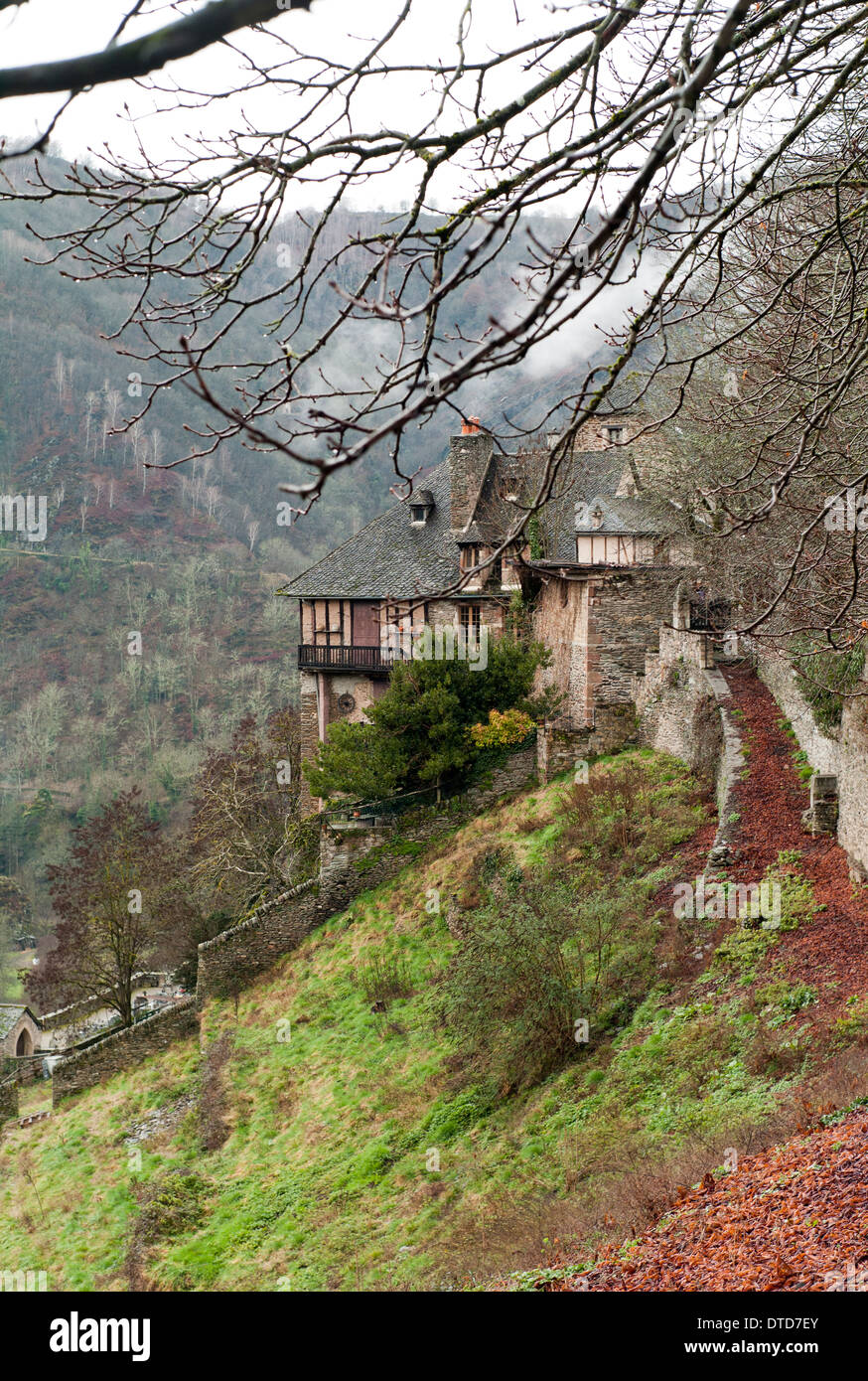 Conques winter hi-res stock photography and images - Alamy