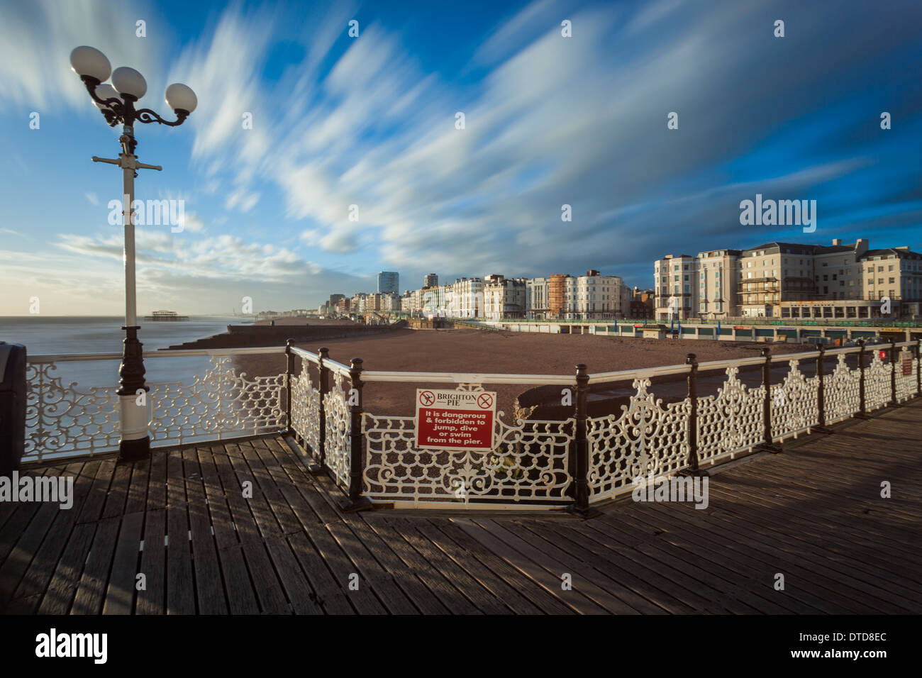 Brighton seafront from the palace pier hi-res stock photography and ...