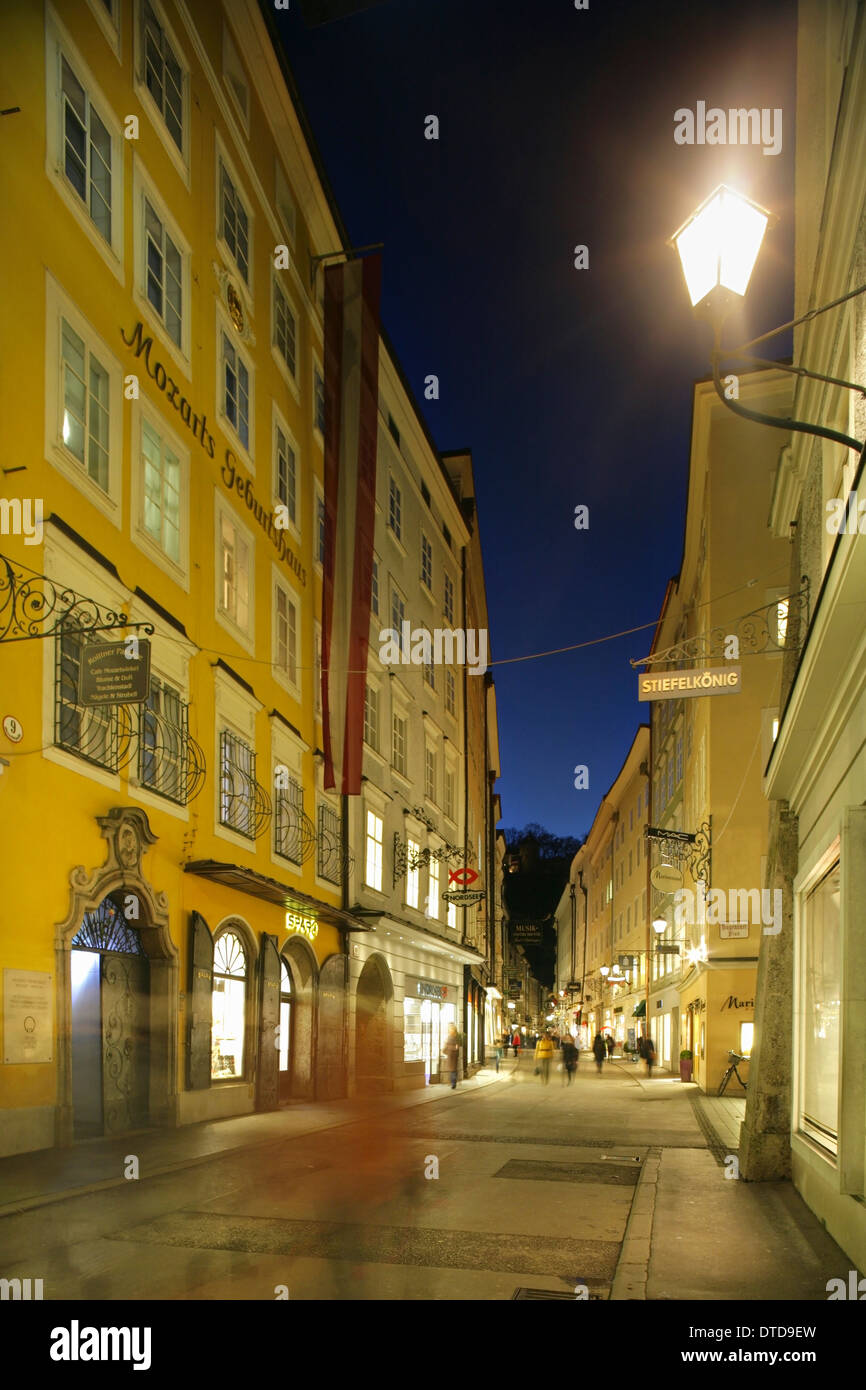 Wolfgang amadeus mozart's birthplace hi-res stock photography and ...