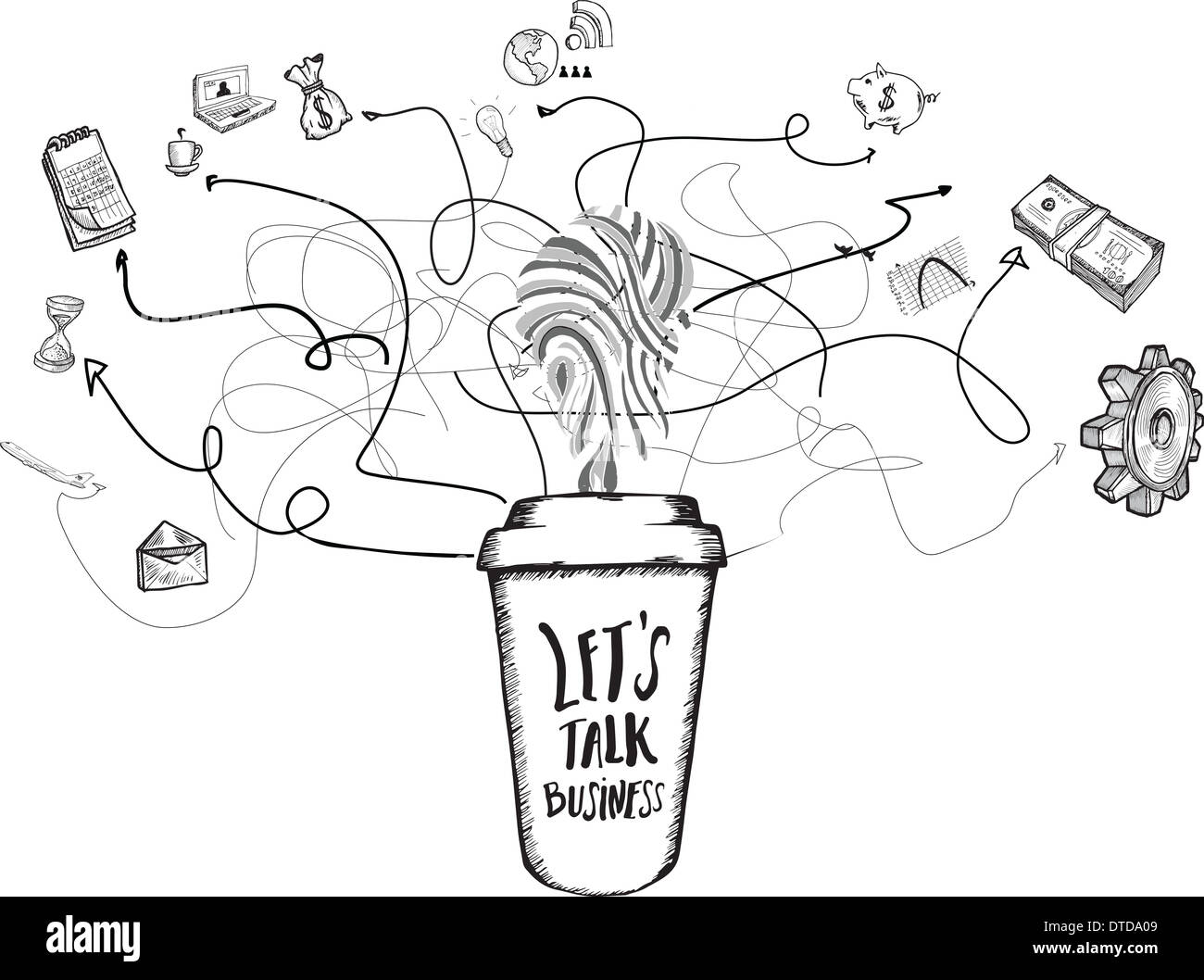 Tumblr Coffee Drawing