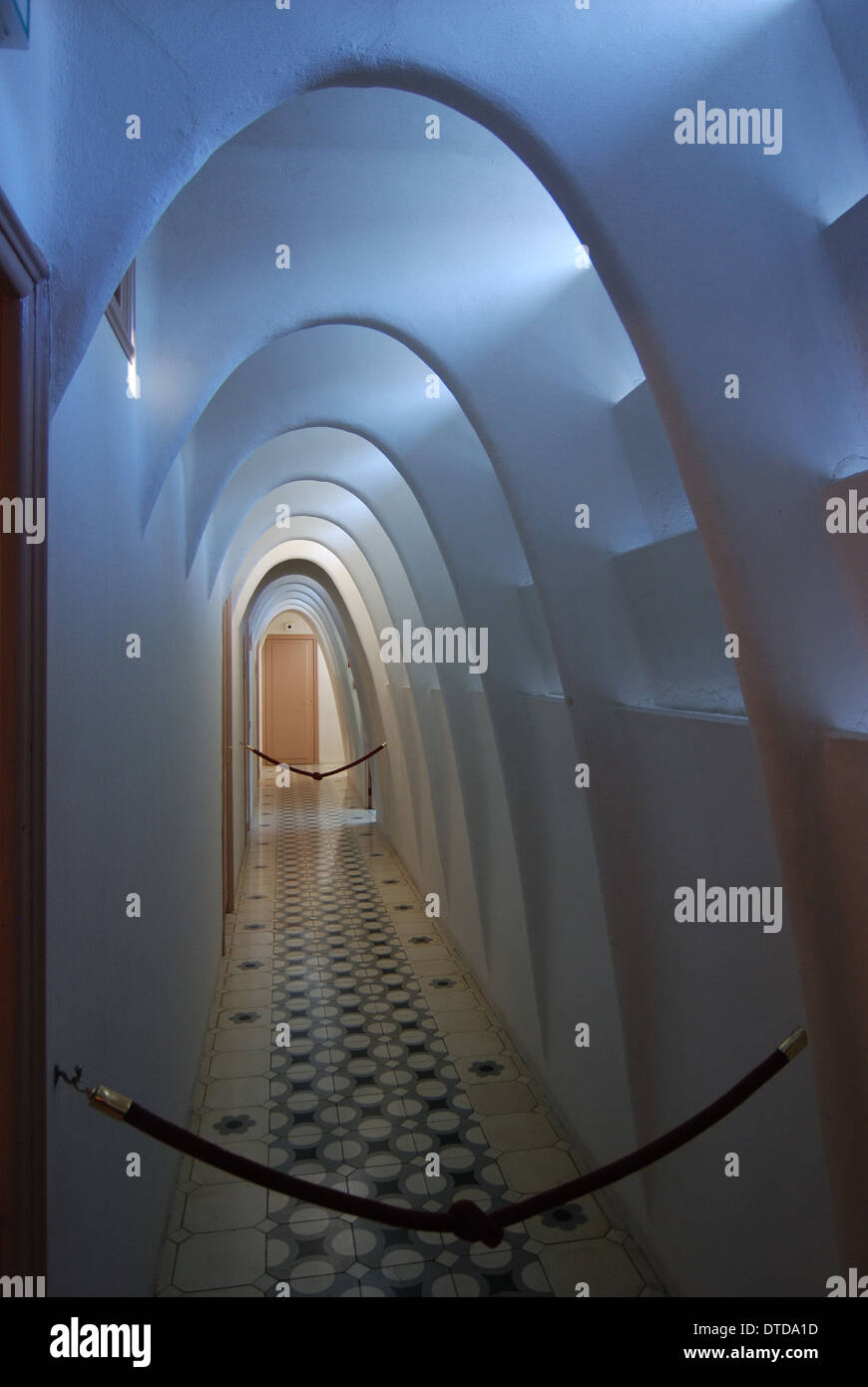 Gaudi Arches in Casa Batllo Stock Photo - Alamy