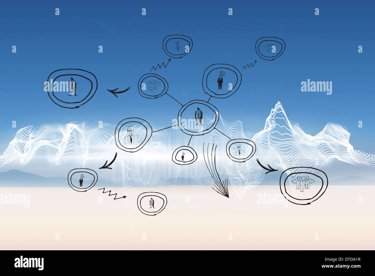 Link doodle hi-res stock photography and images - Alamy