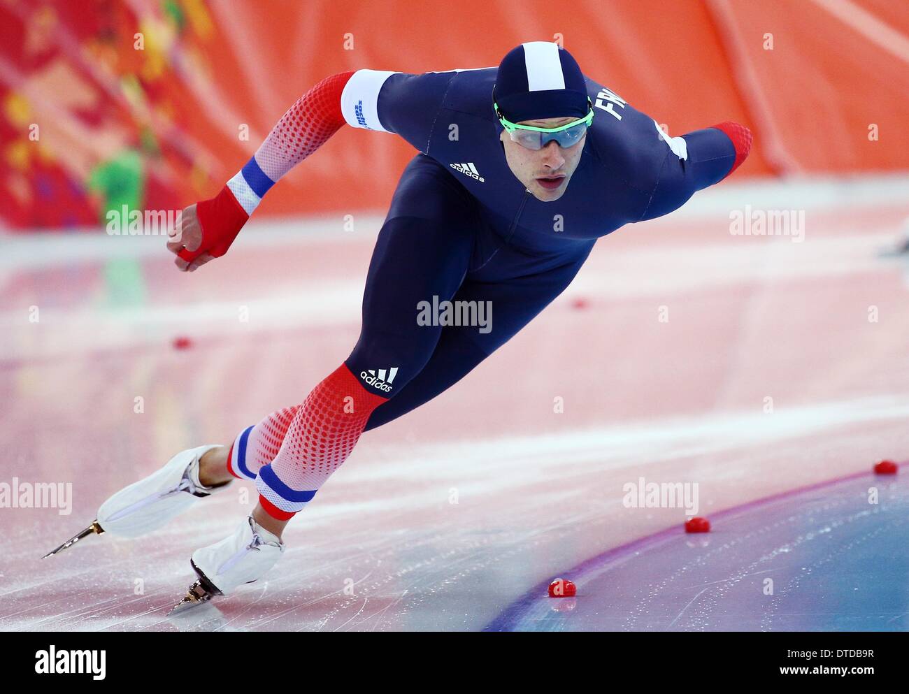 Sochi, Russia. 15th Feb, 2014. Benjamin Mace of France competes during ...