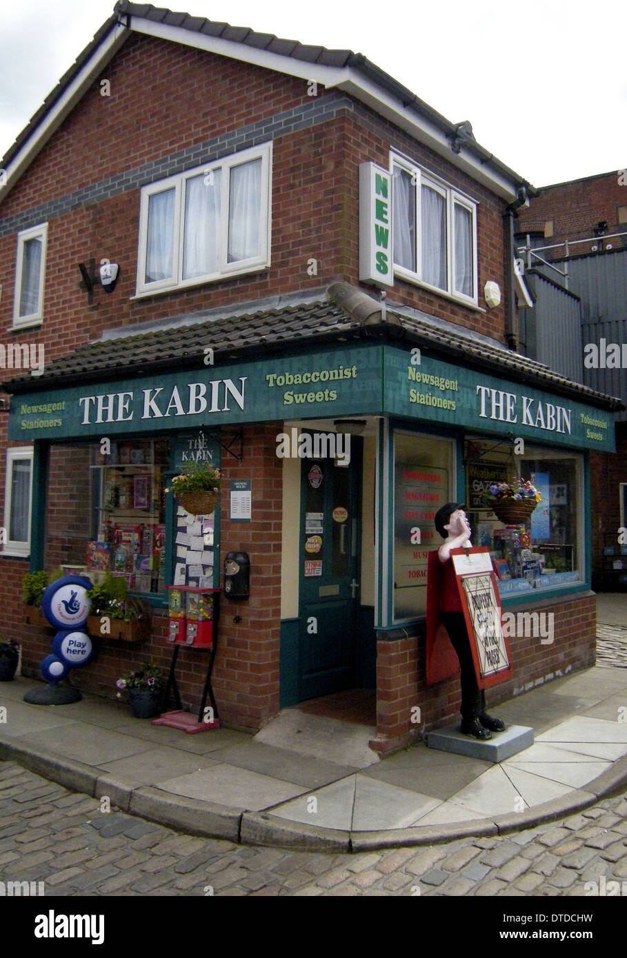 Coronation Street set location (pre-new 2014 set), Manchester, England ...
