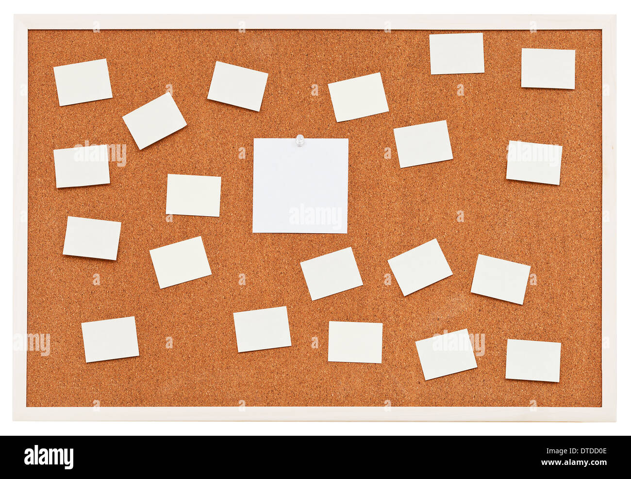 Bulletin board background Cut Out Stock Images & Pictures - Alamy