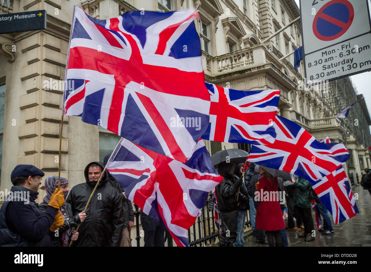 Britain First street defence movement counter-protest radical Islamists ...