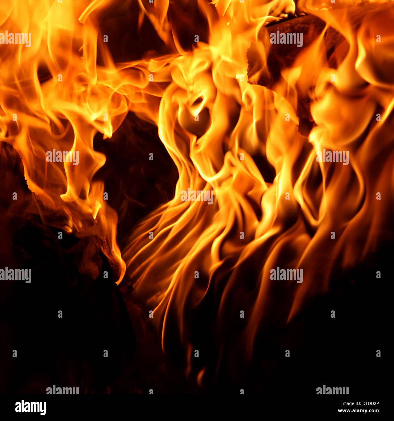 Red Fire and Flames Background Stock Photo - Alamy