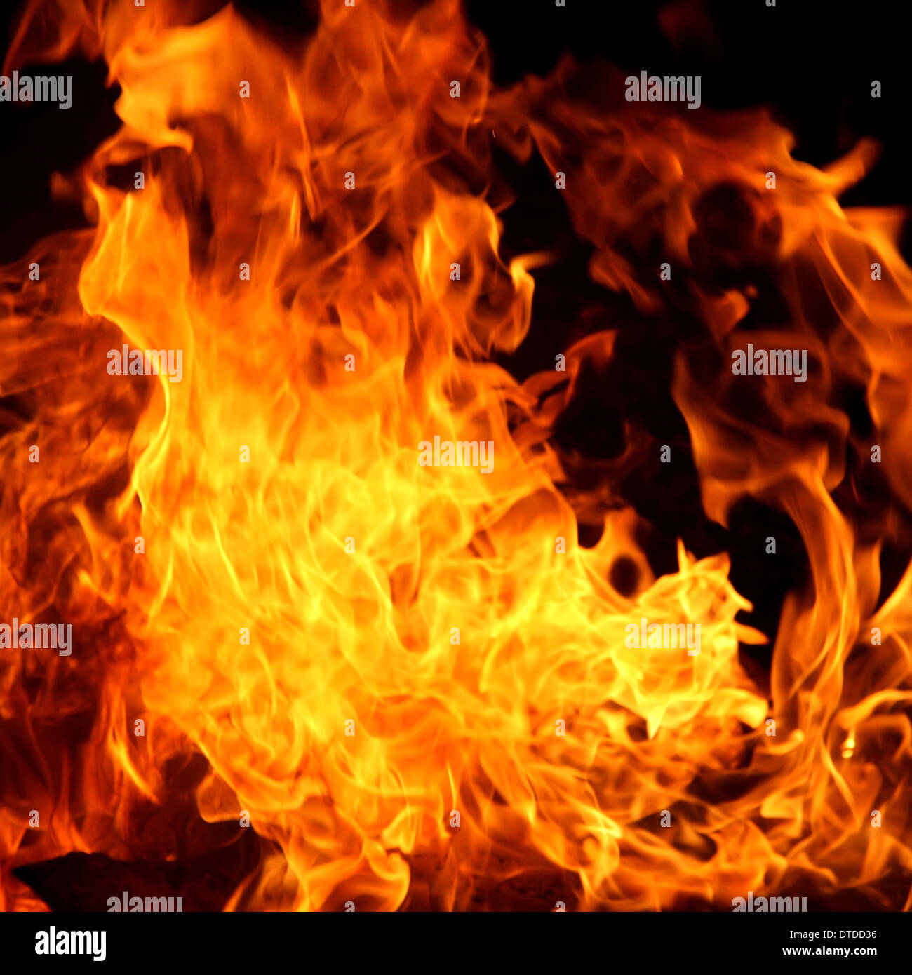 Red Fire and Flames Background Stock Photo - Alamy