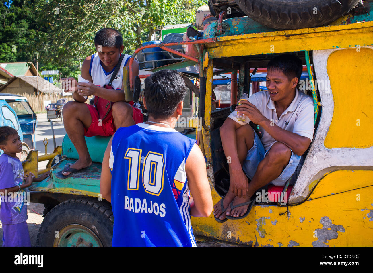 Jeepney driver hi-res stock photography and images - Alamy
