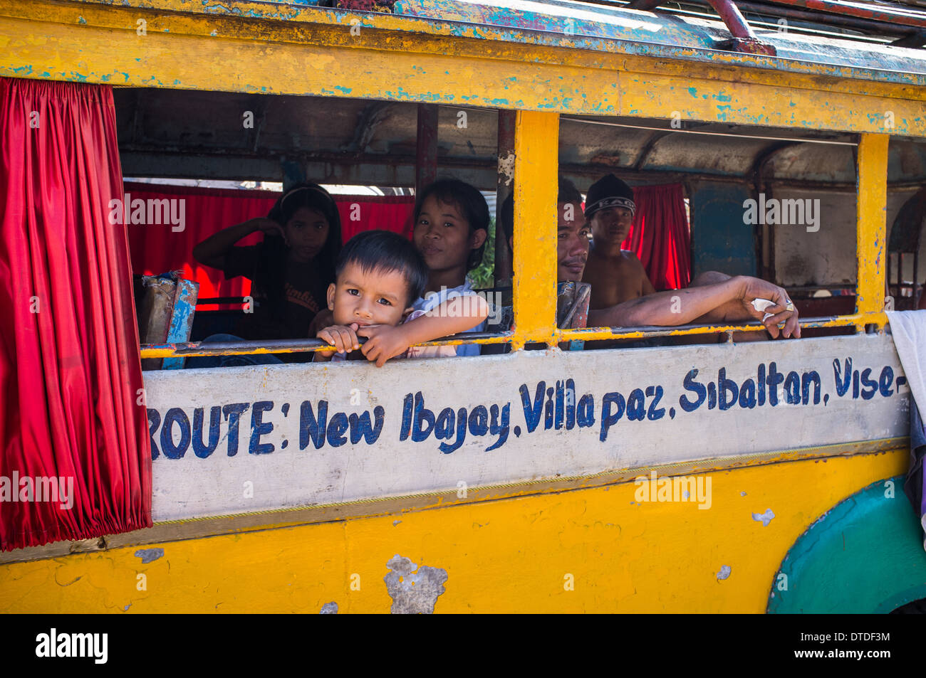 Jeepney children hi-res stock photography and images - Alamy