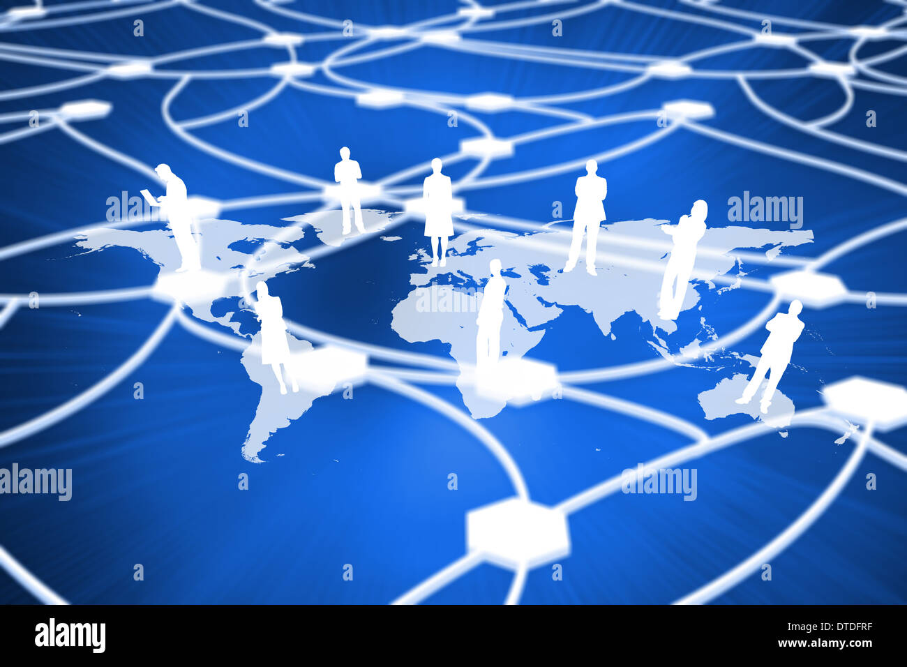 Composite image of international community Stock Photo - Alamy