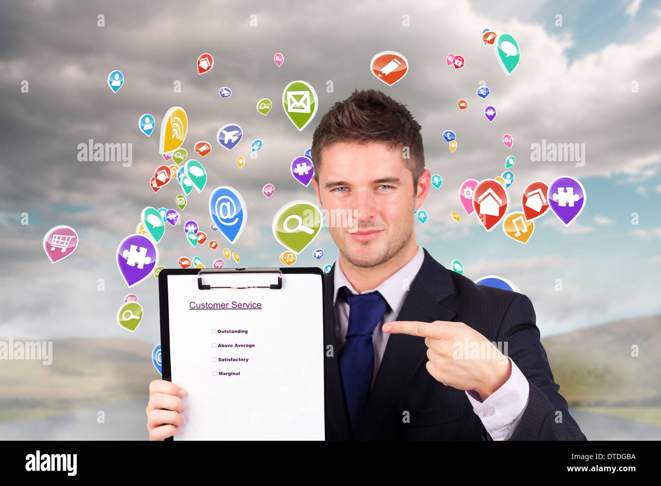 Businessman customer hi-res stock photography and images - Alamy