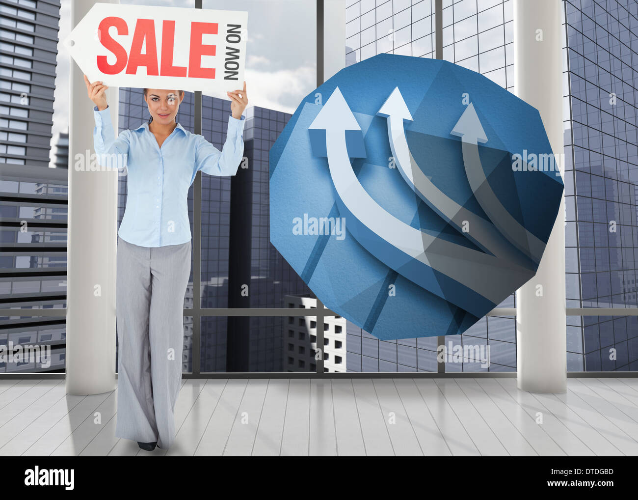 Holding sign above head hi-res stock photography and images - Alamy