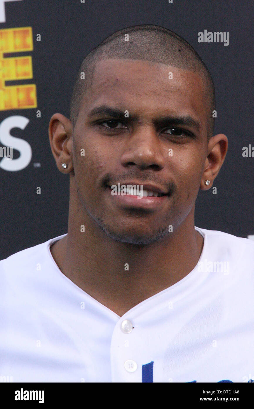 Los Angeles, California, USA. 15th Feb, 2014. Terrelle Pryor attends ...