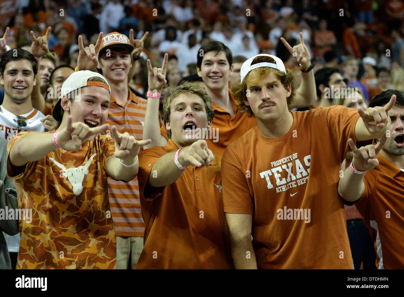Texas longhorns basketball fans hi-res stock photography and images - Alamy