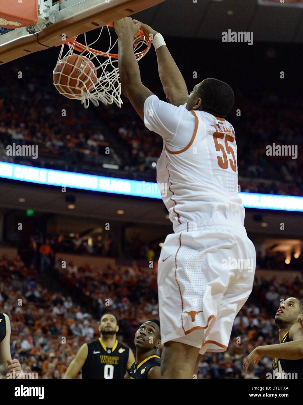 Feb 15, 2014. Cameron Ridley #55 of the Texas Longhorns in action vs ...
