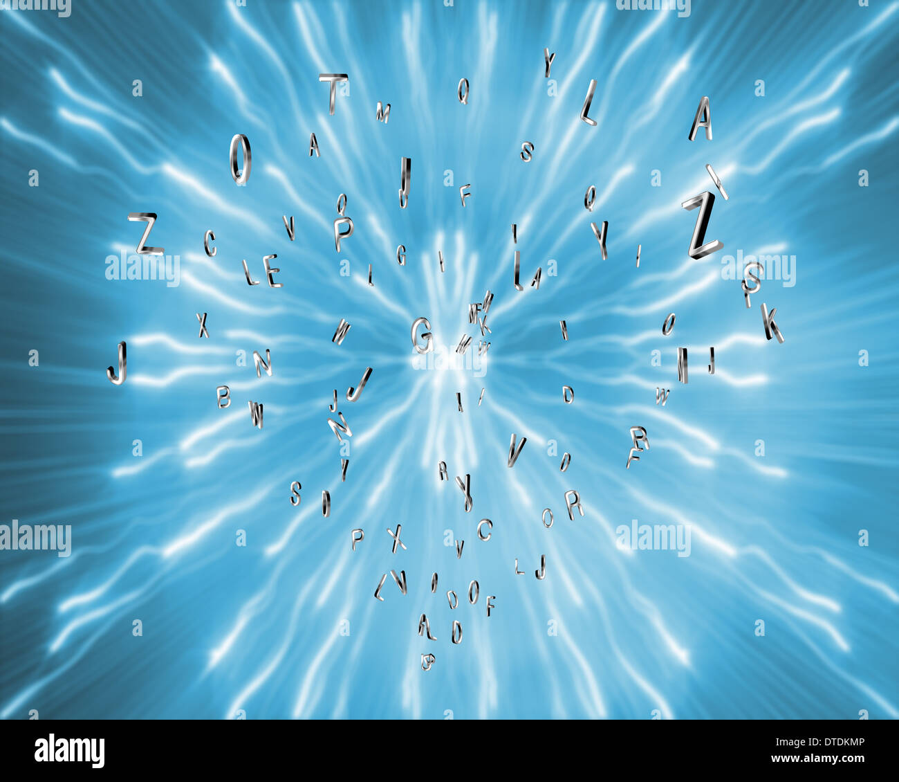 Silver letters hi-res stock photography and images - Alamy