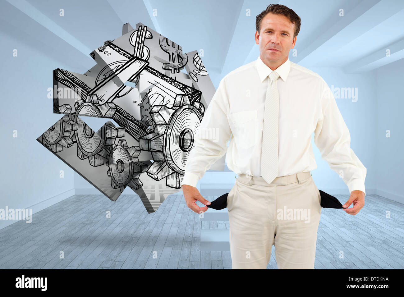 Business man bankrupt hi-res stock photography and images - Alamy
