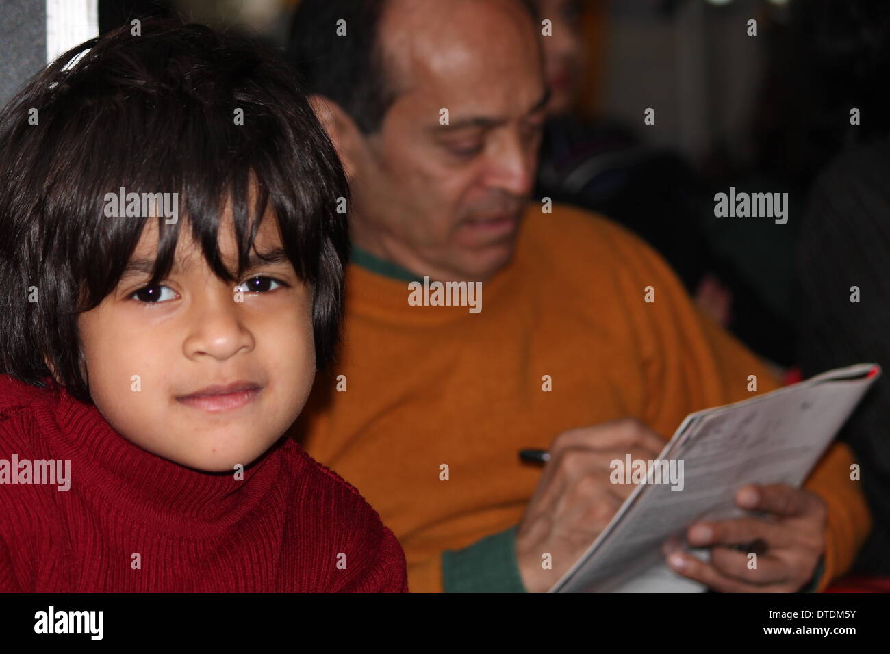 Patna Museum, Patna, Bihar, India, February 16th 2014. Vikram Seth, an ...