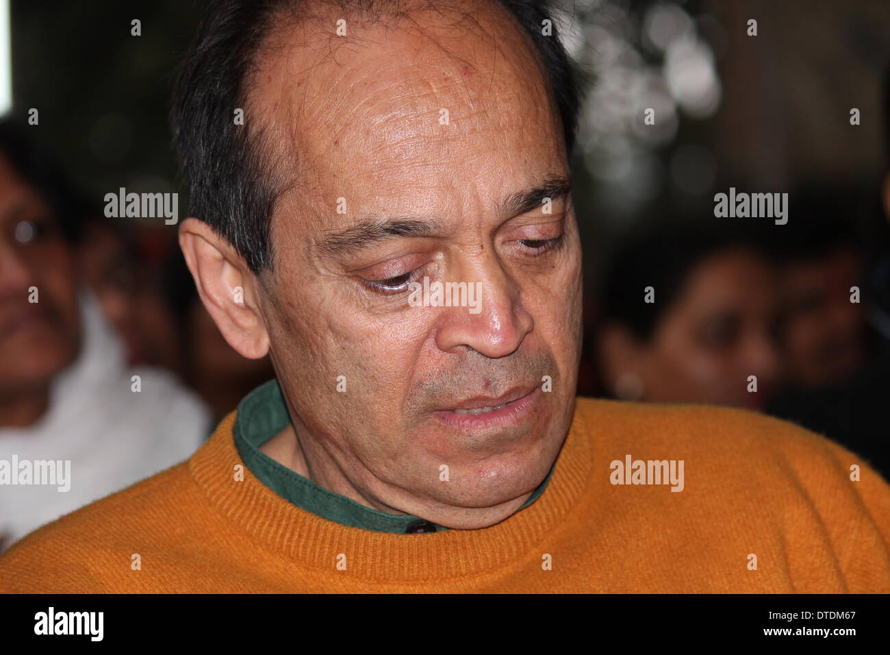 Patna Museum, Patna, Bihar, India, February 16th 2014. Vikram Seth, an ...