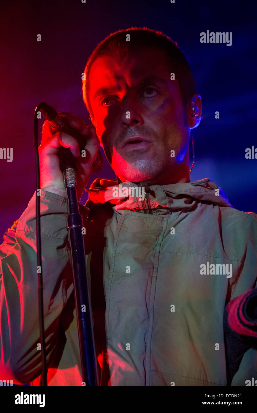 Trezzo sull'Adda Milan Italy. 15th February 2014. The English rock band ...