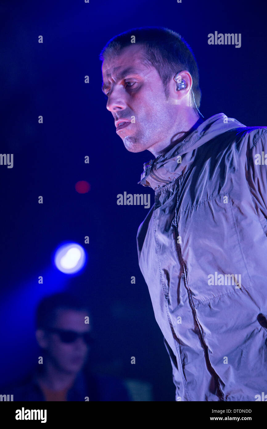 Trezzo sull'Adda Milan Italy. 15th February 2014. The English rock band ...