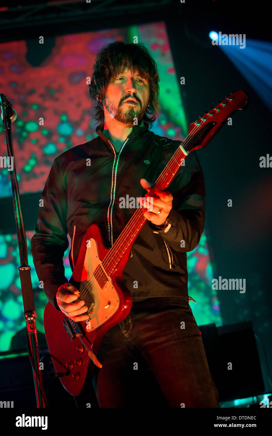 Trezzo sull'Adda Milan Italy. 15th February 2014. The English rock band ...