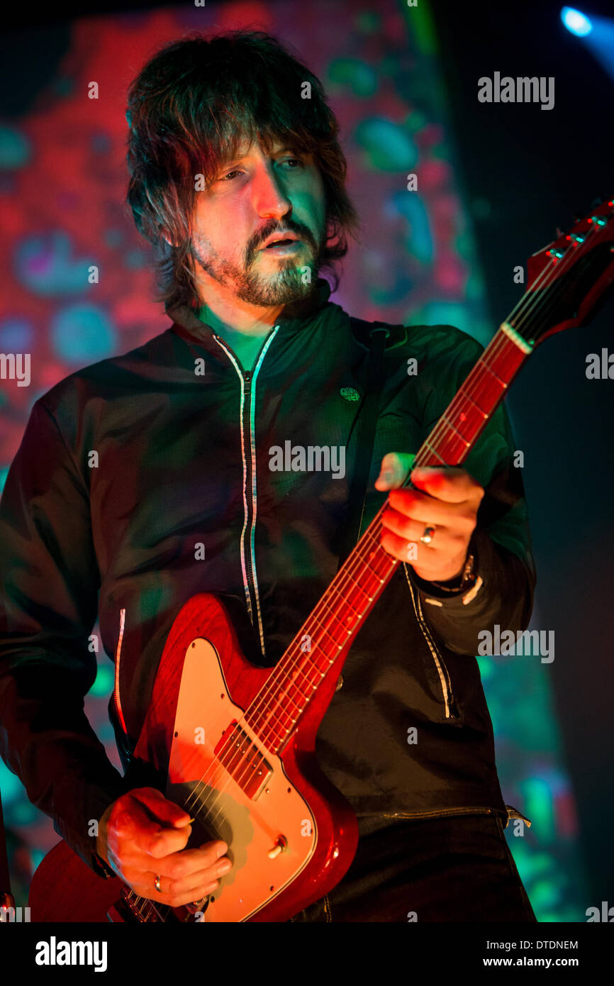 Trezzo sull'Adda Milan Italy. 15th February 2014. The English rock band ...