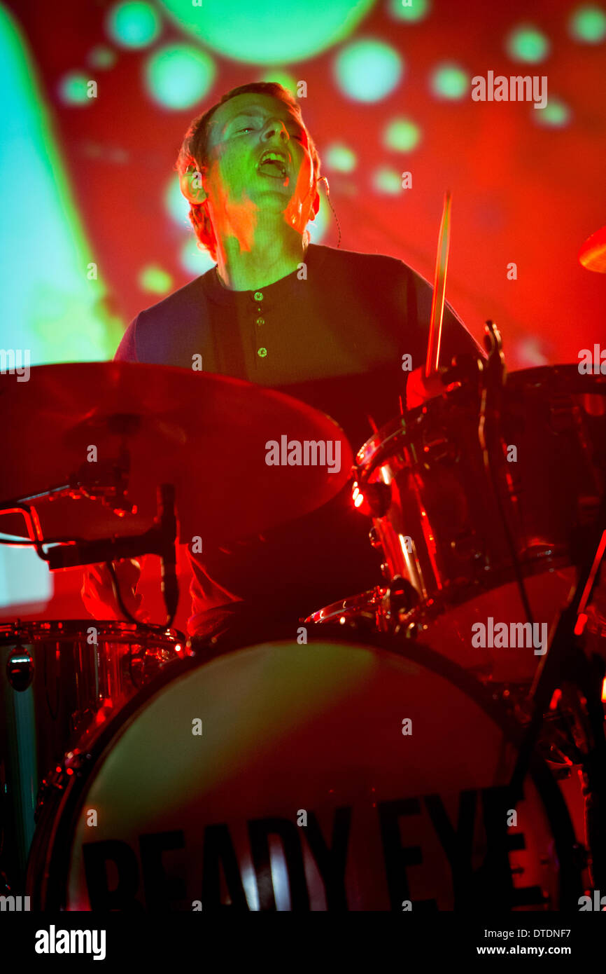 Trezzo sull'Adda Milan Italy. 15th February 2014. The English rock band ...