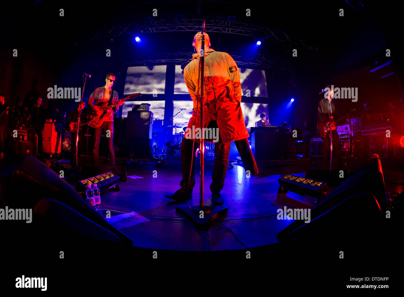 Trezzo sull'Adda Milan Italy. 15th February 2014. The English rock band ...
