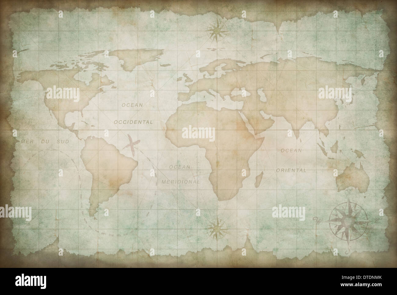 old world map background Stock Photo - Alamy