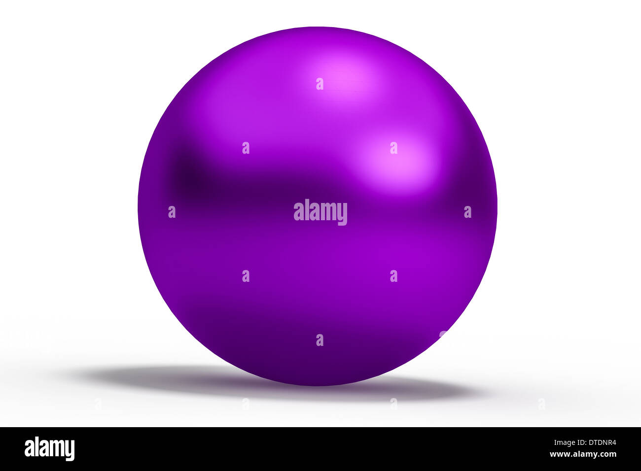 color metal geometric shapes sphere Isolated on white background Stock ...