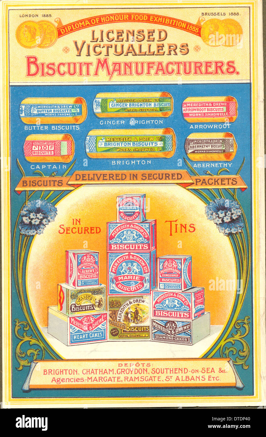 Victorian food packaging hi-res stock photography and images - Alamy