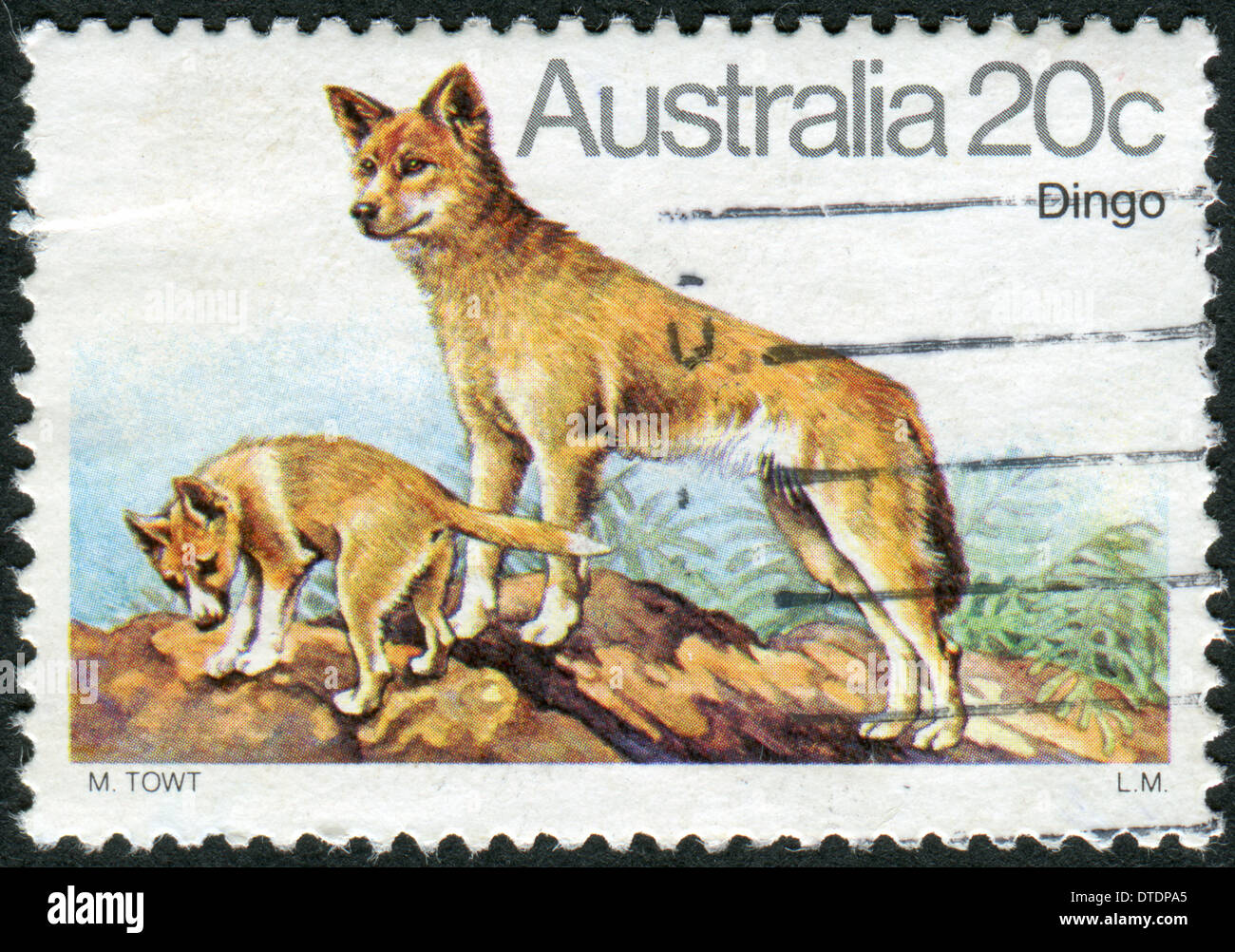 AUSTRALIA - CIRCA 1980: Postage stamp printed in Australia shows the ...