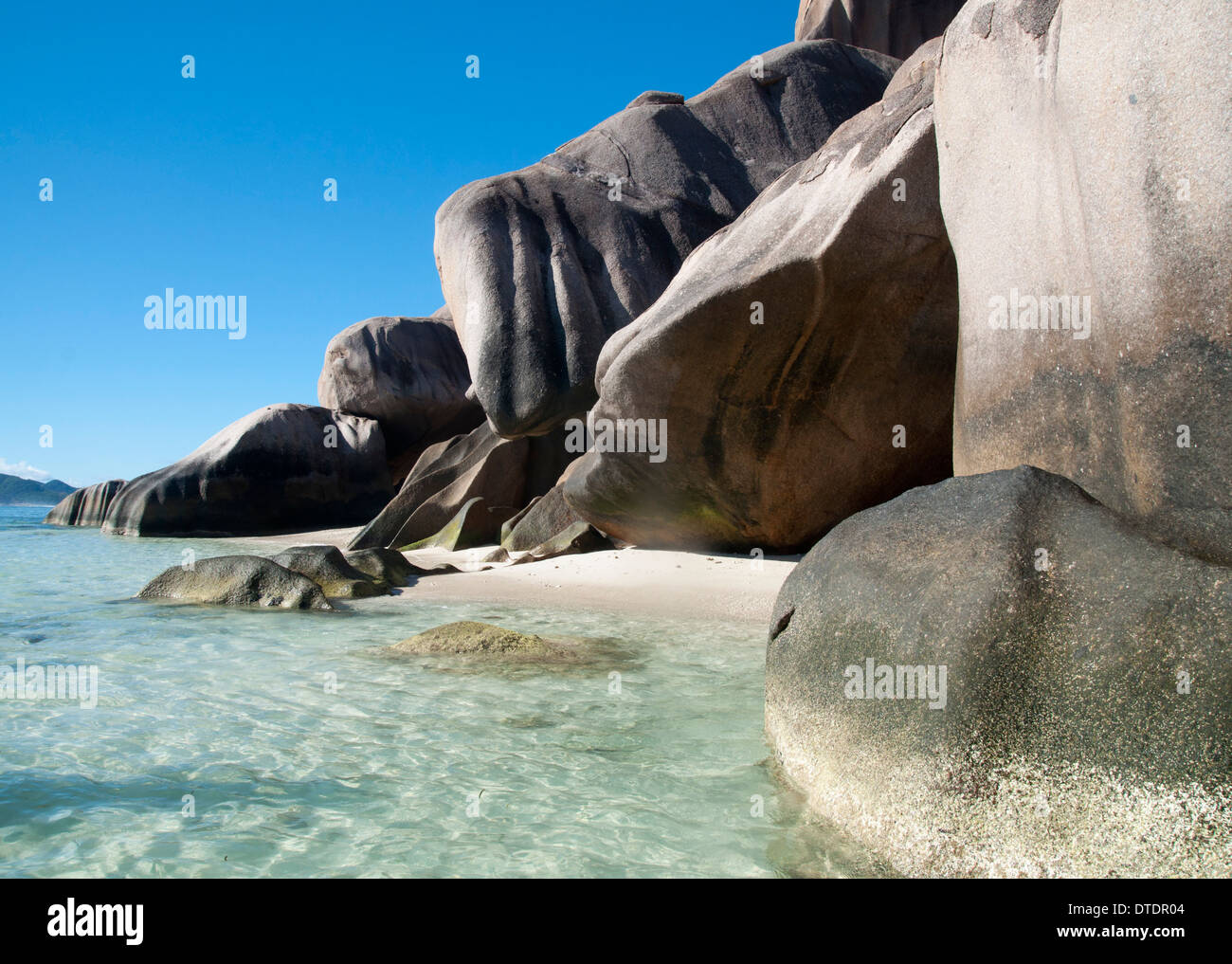 Anse Source d'Argent, La Digue, Seychelles, Indian Ocean, Africa Stock ...